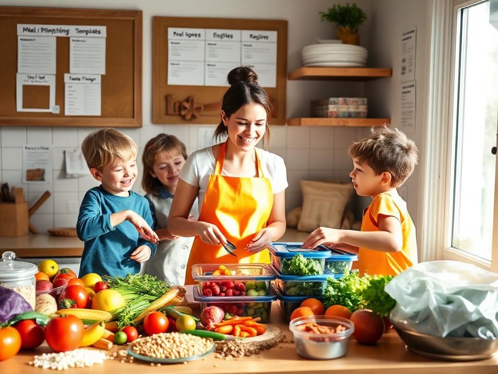 Making meal prep a blast with kids: Fun tips for moms. - BitenBalance.com